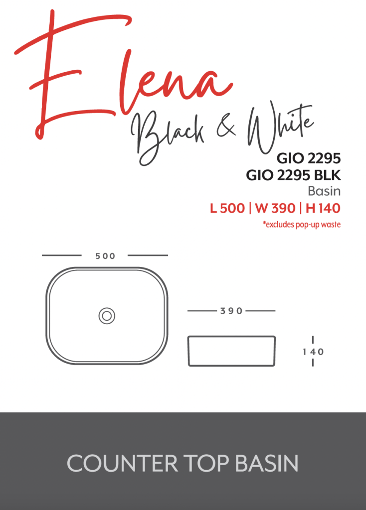 Elena White Gio Plumbing