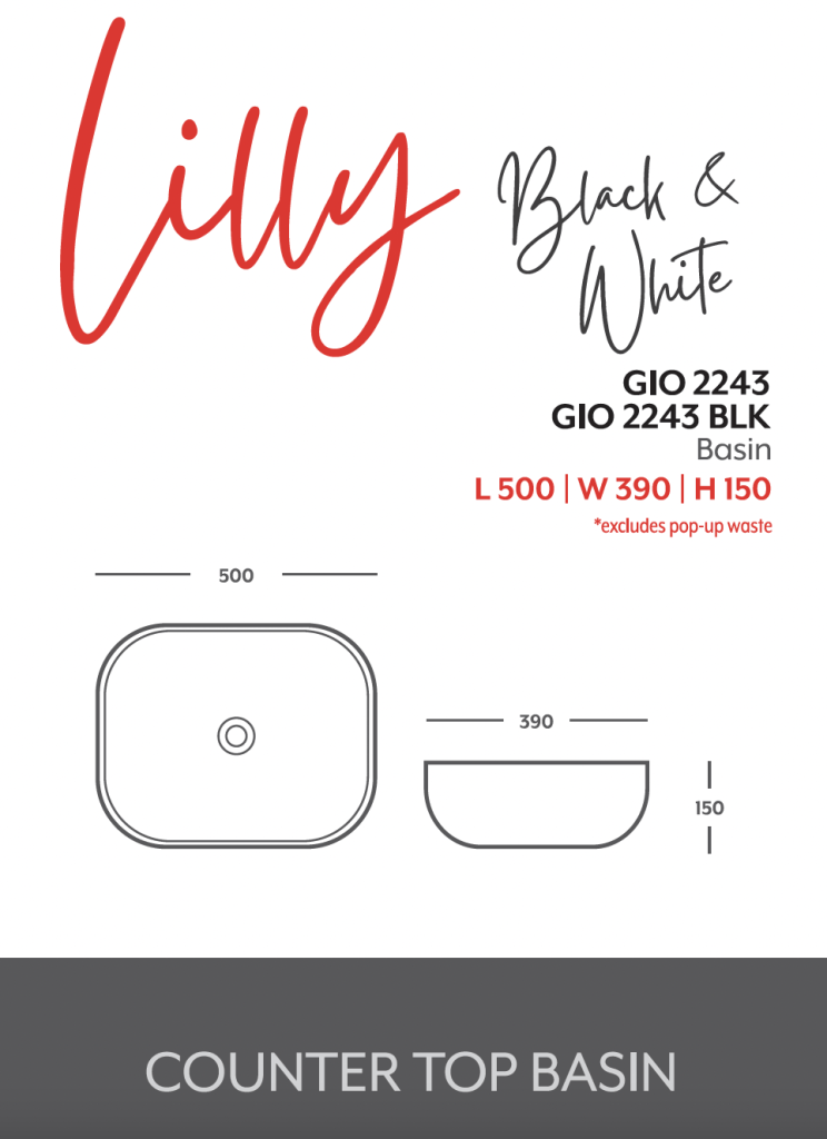 Lilly Black | Gio Plumbing